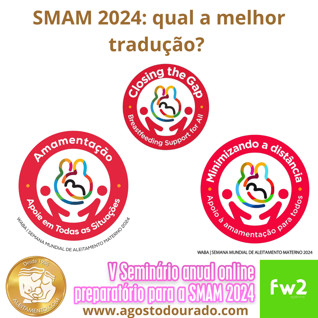 Slogan da SMAM 2024 em português: ficou claro!?
